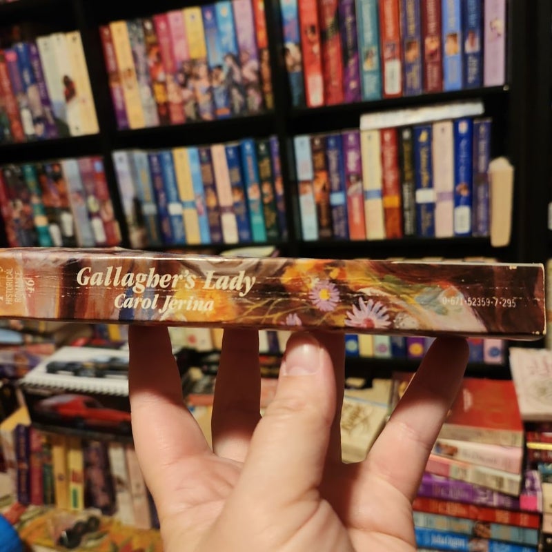 Gallagher's Lady Clinch Cover by Carol Jerina, Paperback | Pangobooks