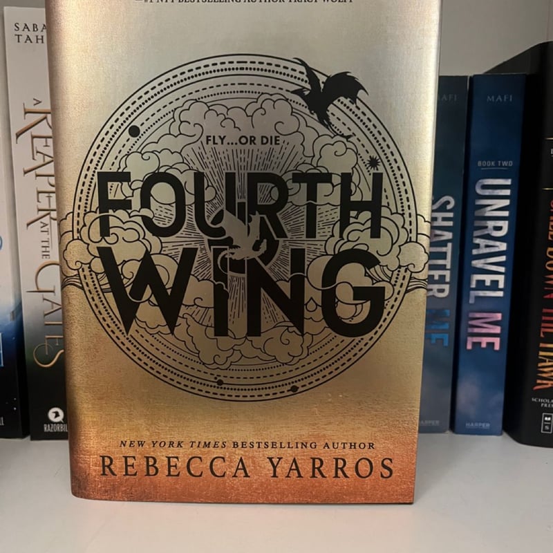 Fourth Wing by Rebecca Yarros, Hardcover | Pangobooks