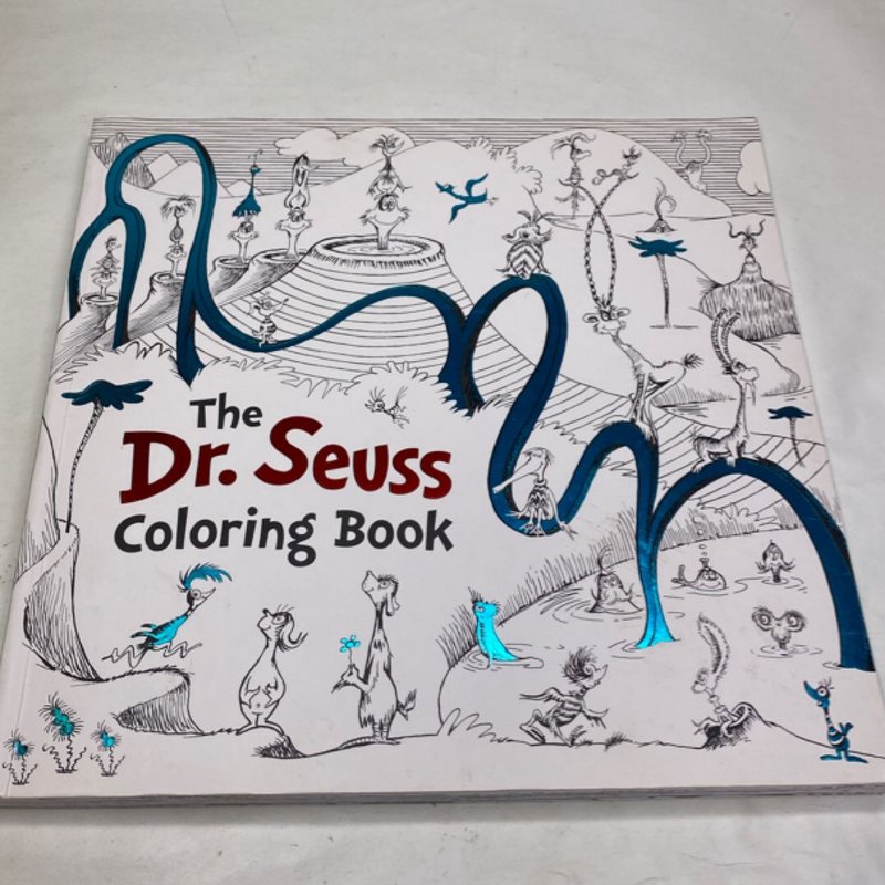 The Dr. Seuss Coloring Book by Seuss