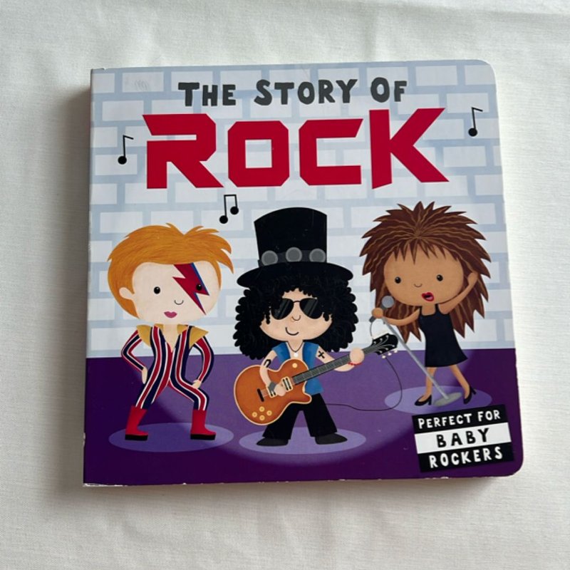 The Story of Rock by Editors of Caterpillar Books, Hardcover | Pangobooks