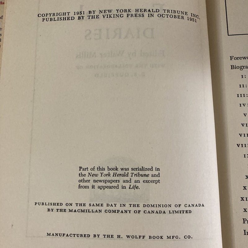 The Forrestal Diaries by Walter Millis, Hardcover | Pangobooks
