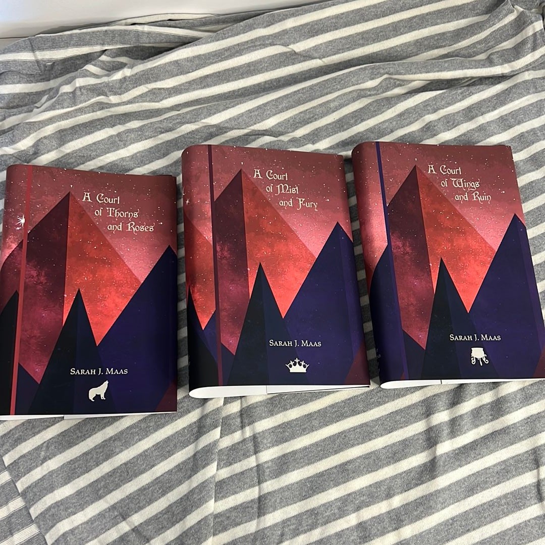 Juniper Books ACOTAR dust jackets by Sarah J Maas, Hardcover | Pangobooks