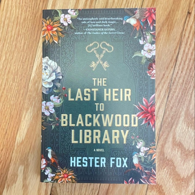 The Last Heir to Blackwood Library by Hester Fox