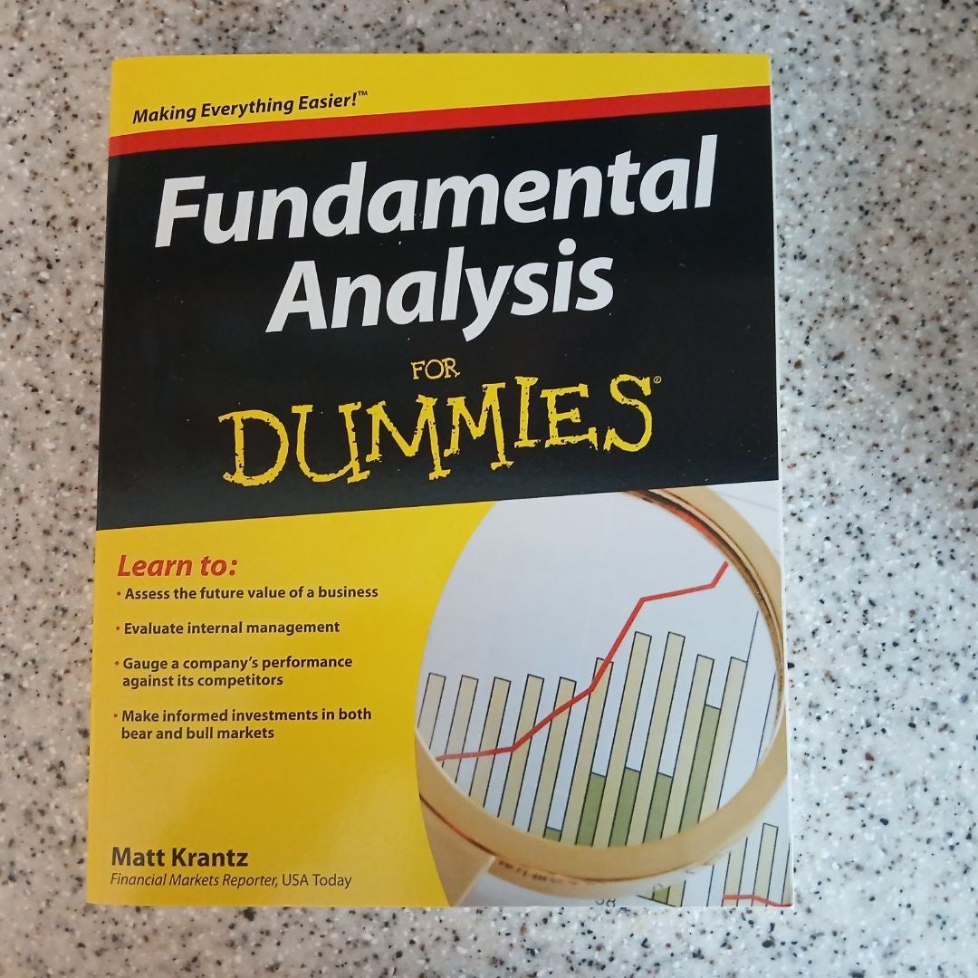 Fundamental Analysis for Dummies by Matt Krantz