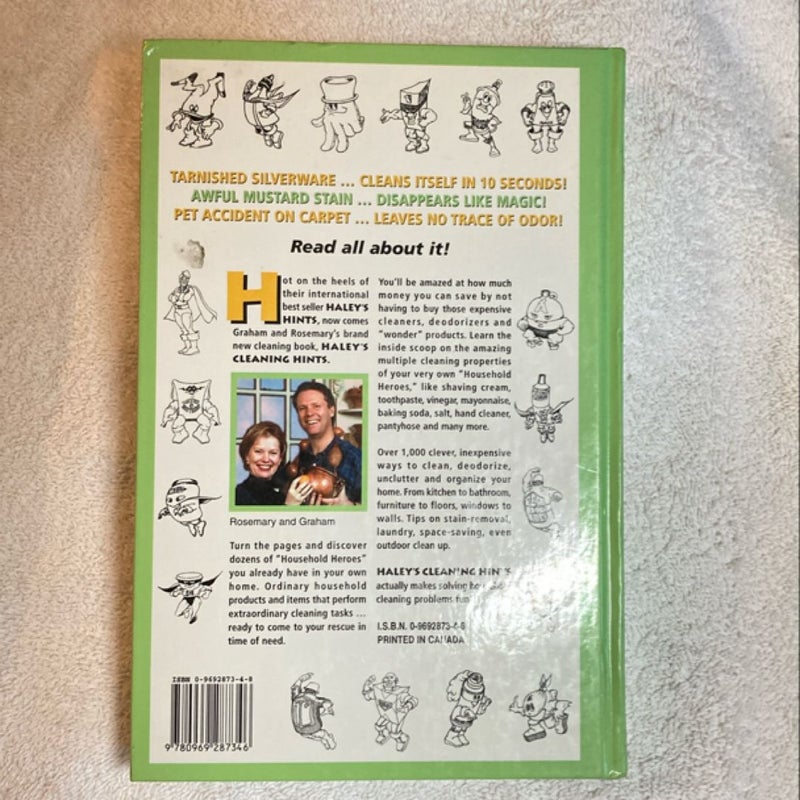 Haley's Cleaning Hints by Graham Haley, Rosemary Haley