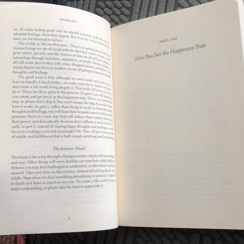 The Happiness Trap by Russ Harris; Steven C. Hayes (Foreword by ...
