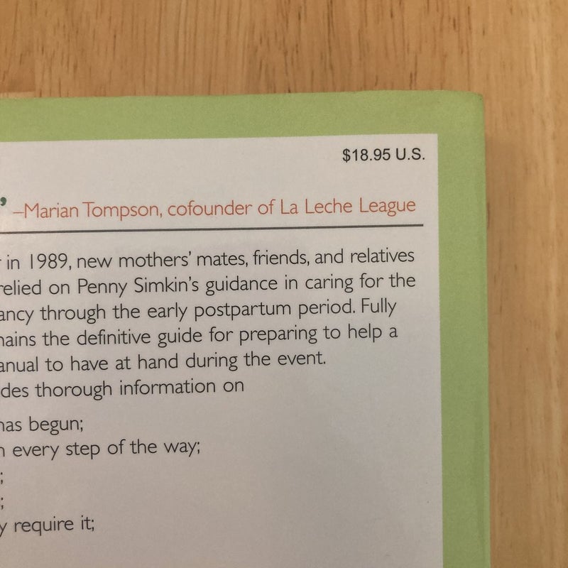 The Birth Partner by Penny Simkin, Paperback | Pangobooks