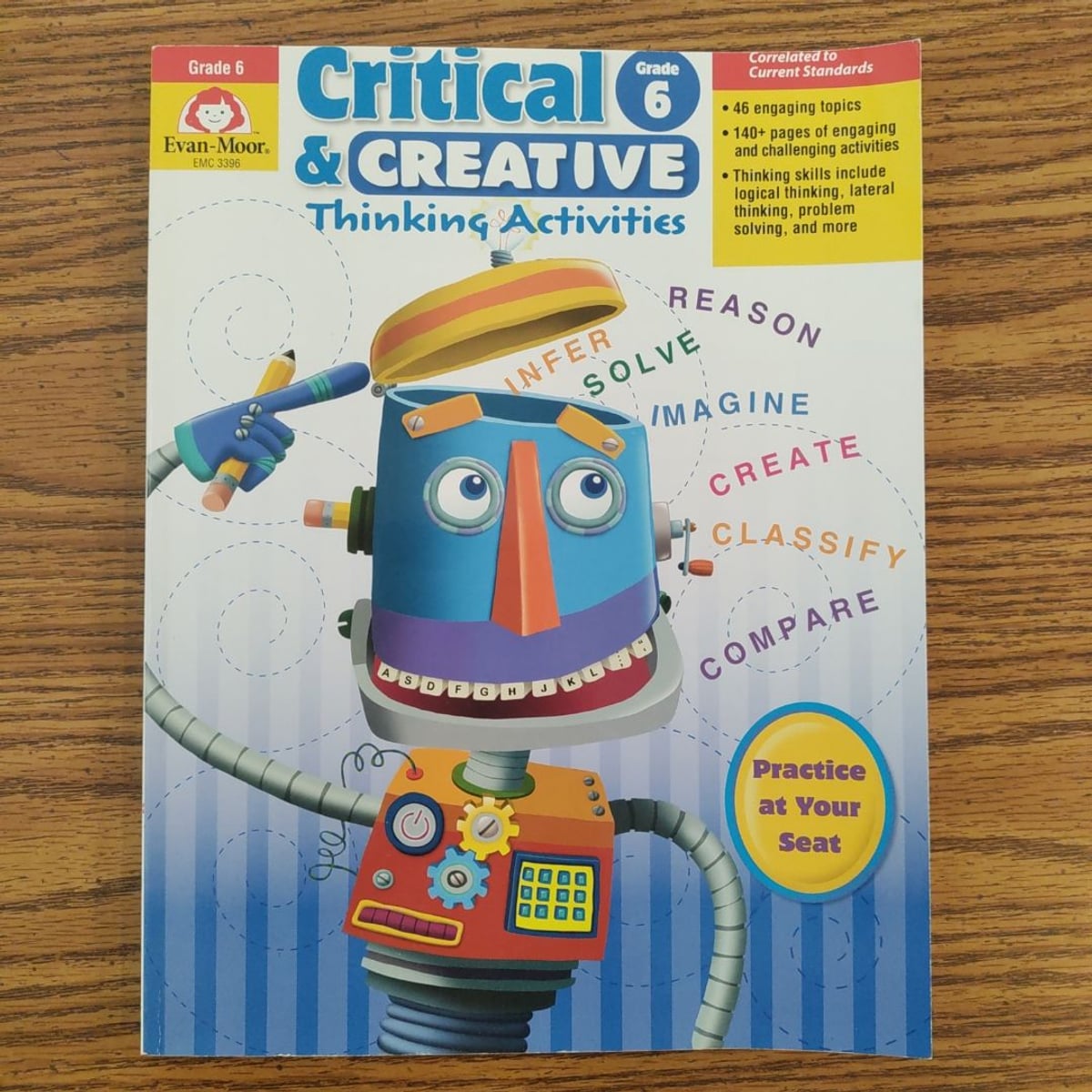 Critical and Creative Thinking Act Grade 6+ by Evan-Moor Educational ...