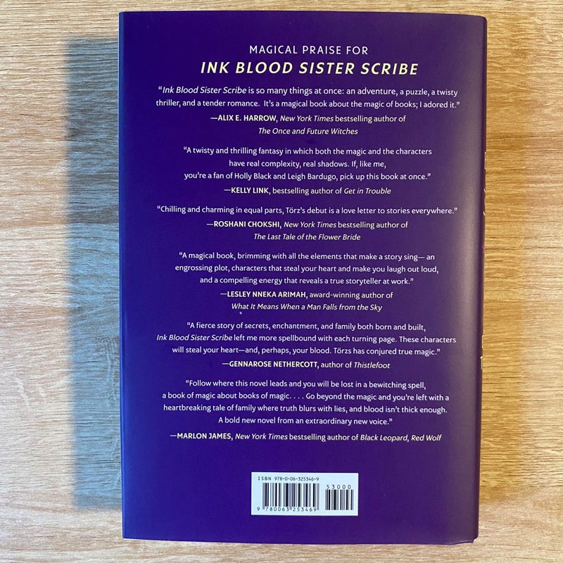 Ink Blood Sister Scribe by Emma Törzs, Hardcover | Pangobooks