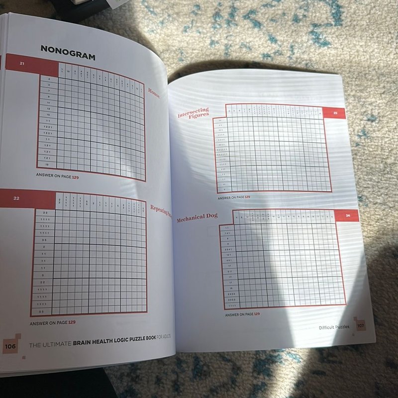 The Ultimate Brain Health Logic Puzzle Book for Adults by Marcel Danesi