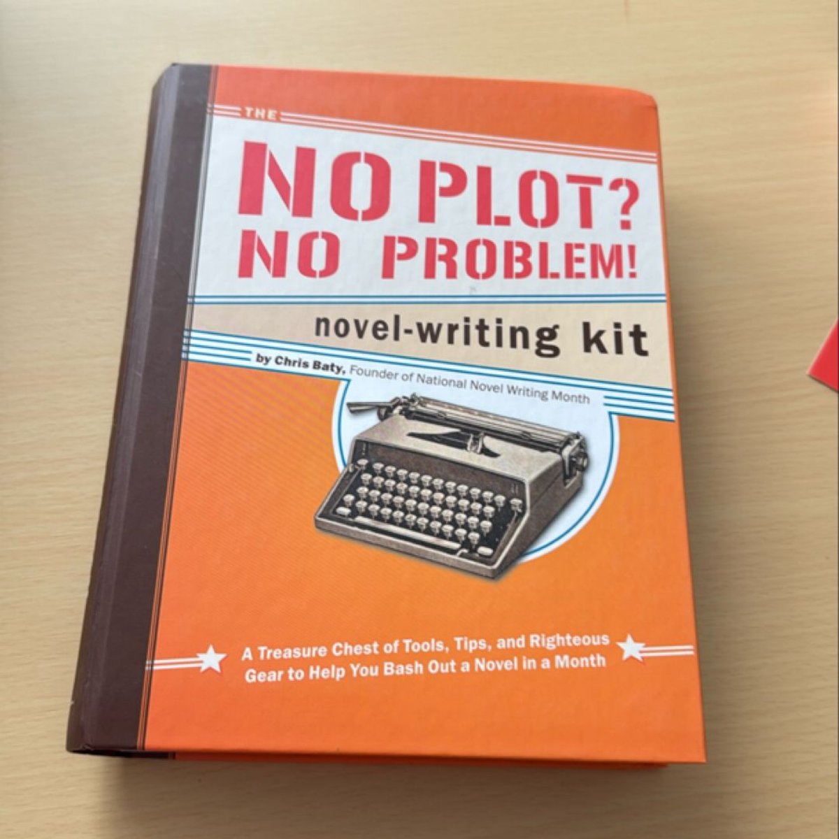 The No Plot? No Problem! Novel-Writing Kit by Chris Baty