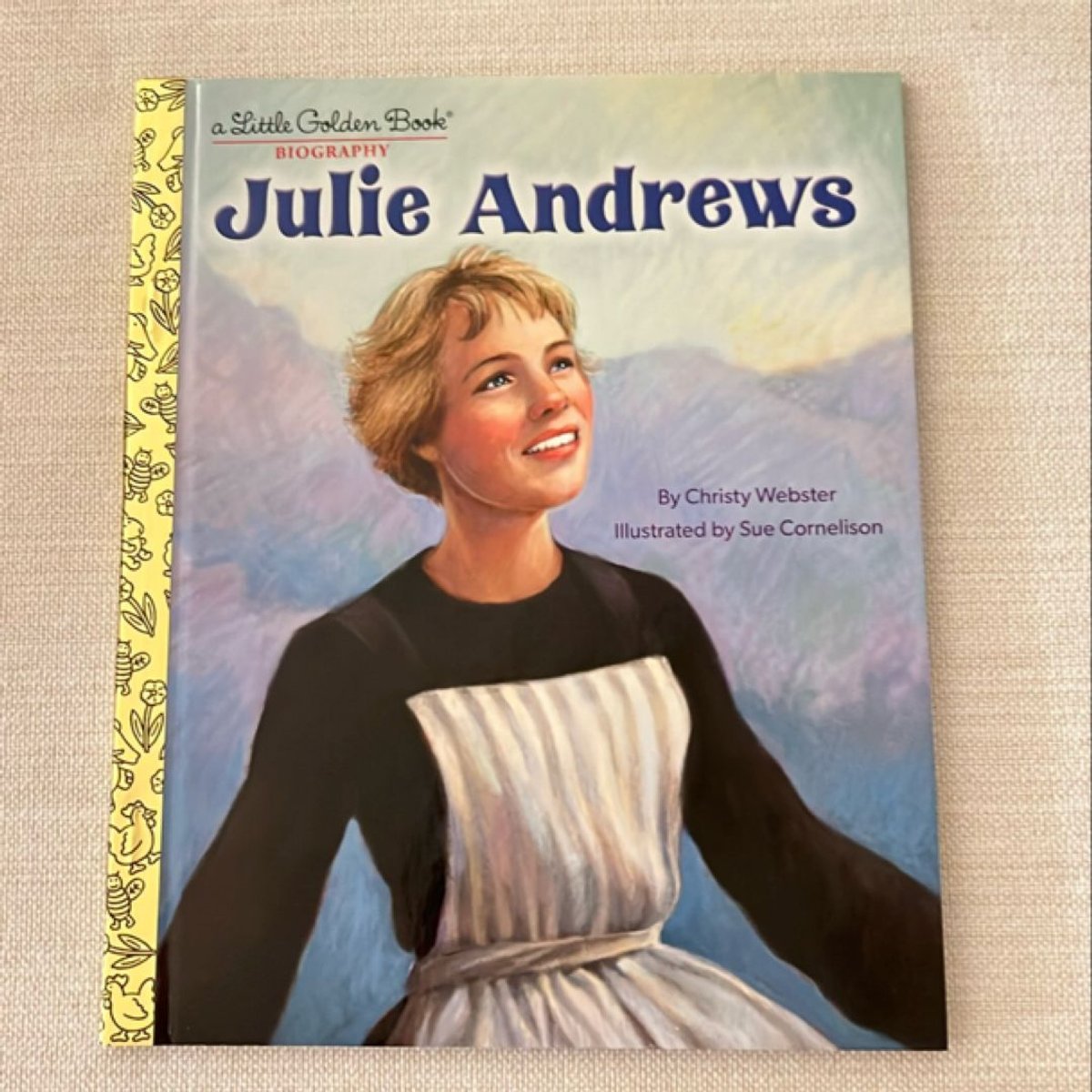 Julie Andrews: a Little Golden Book Biography by Christy Webster