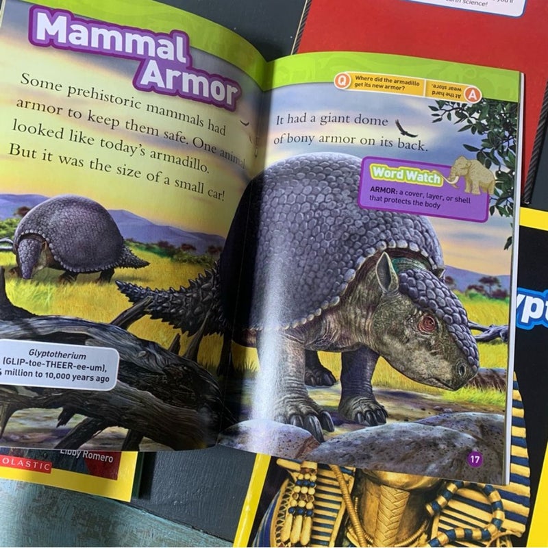 4 National Geographic Kids History & Science Books by , Paperback ...
