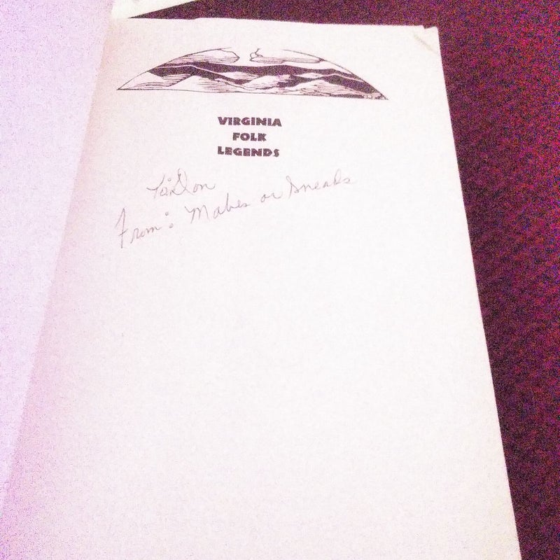 Virginia Folk Legends by Thomas E. Barden, Paperback | Pangobooks