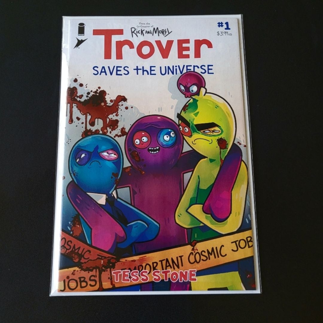 Trover Saves The Universe #1 by Tess Stone, Paperback | Pangobooks