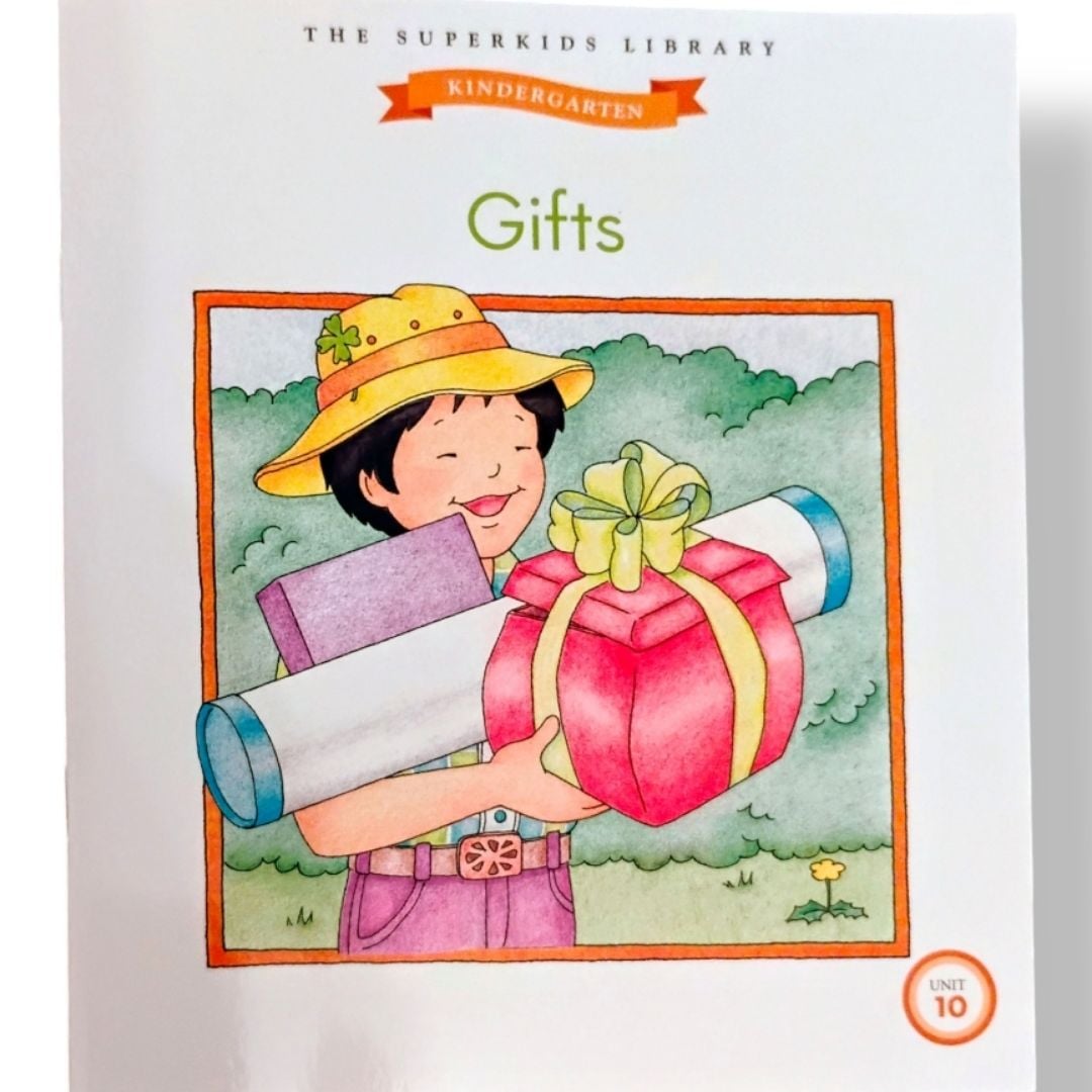 Meet the SuperKids Gifts Unit 10 Kindergarten Beginning Books Library ...
