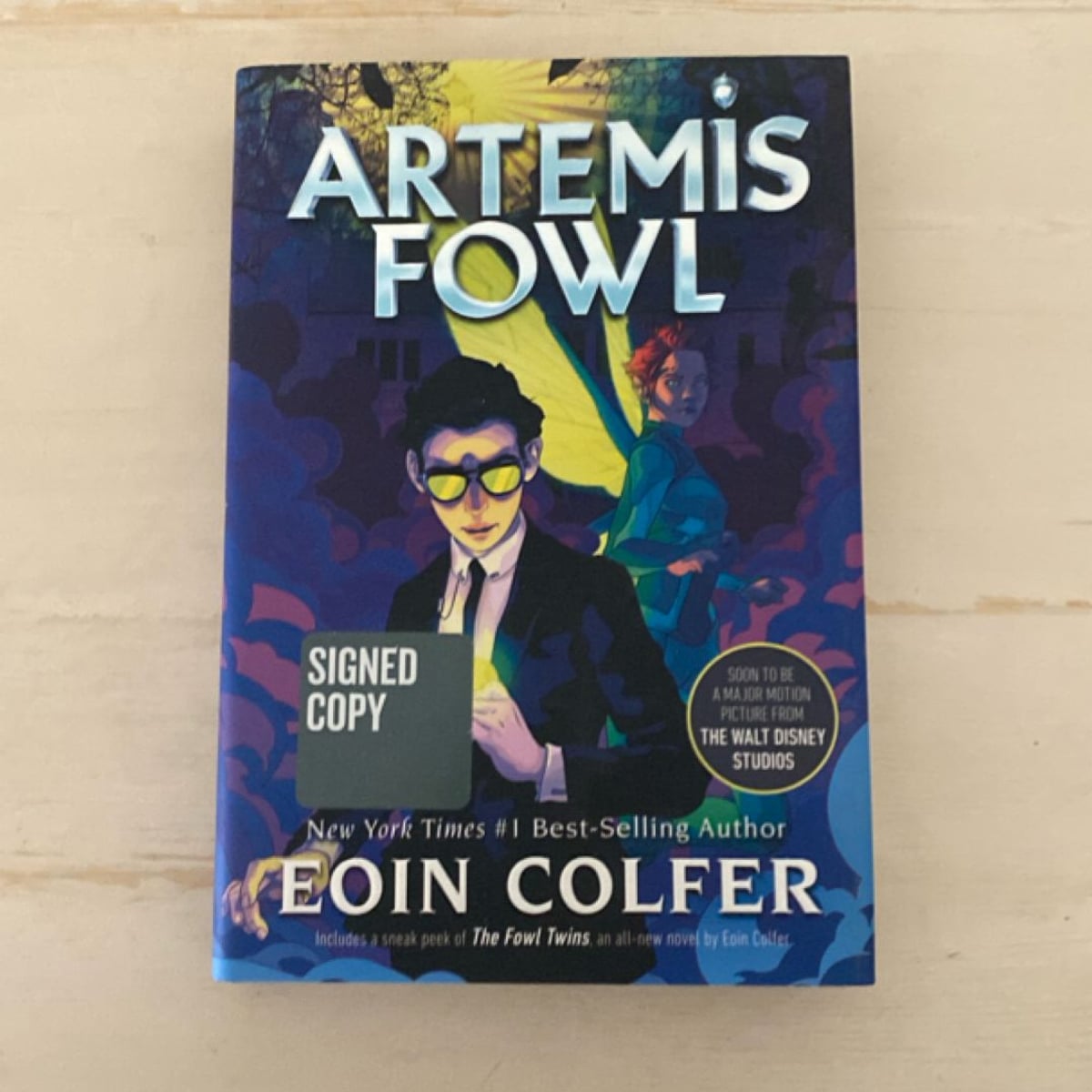 Artemis Fowl (Signed Book) by Eoin Colfer, Signed Edition