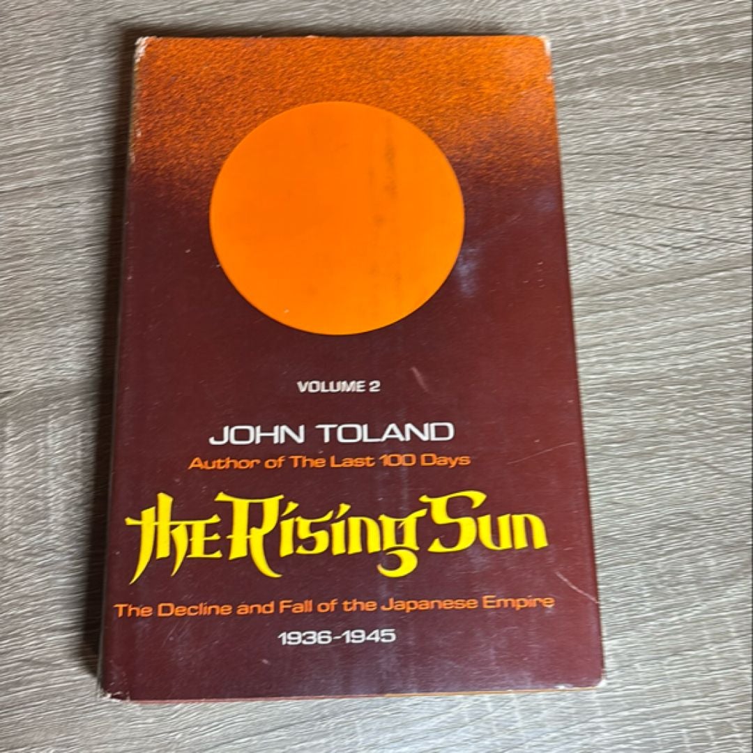 The Rising Sun Volume 2 by John Toland , Hardcover | Pangobooks