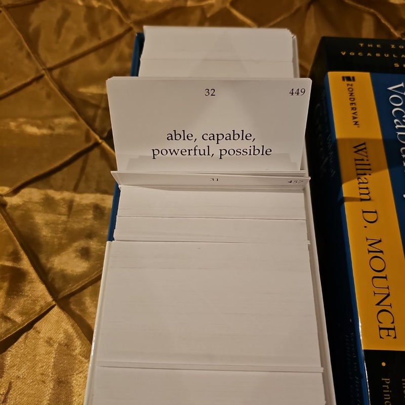 Basics of Biblical Greek Vocabulary Cards [Second Edition] by William D ...