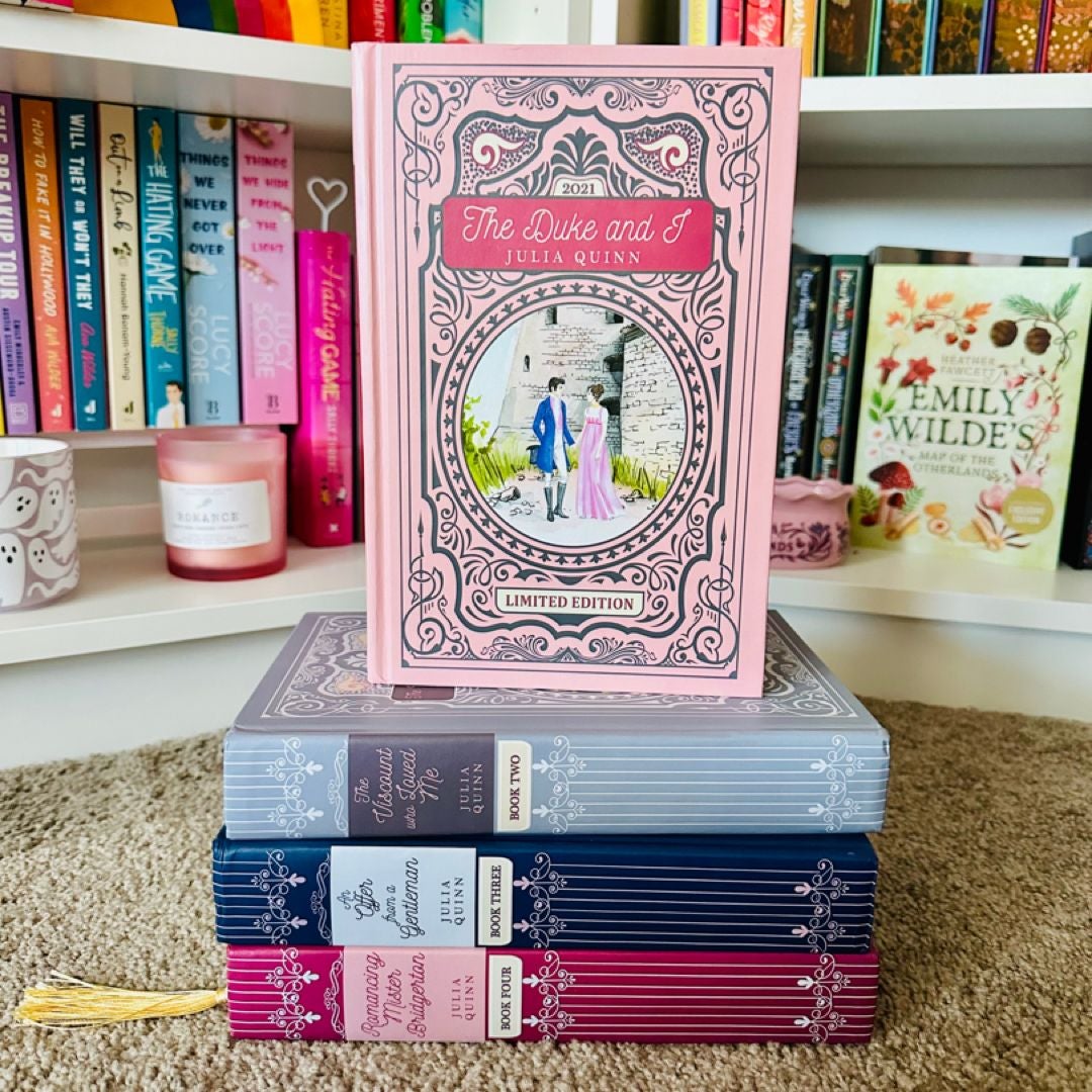 Illumicrate Once Upon a Book Club Bridgerton 1-4 + bookmark by Julia ...