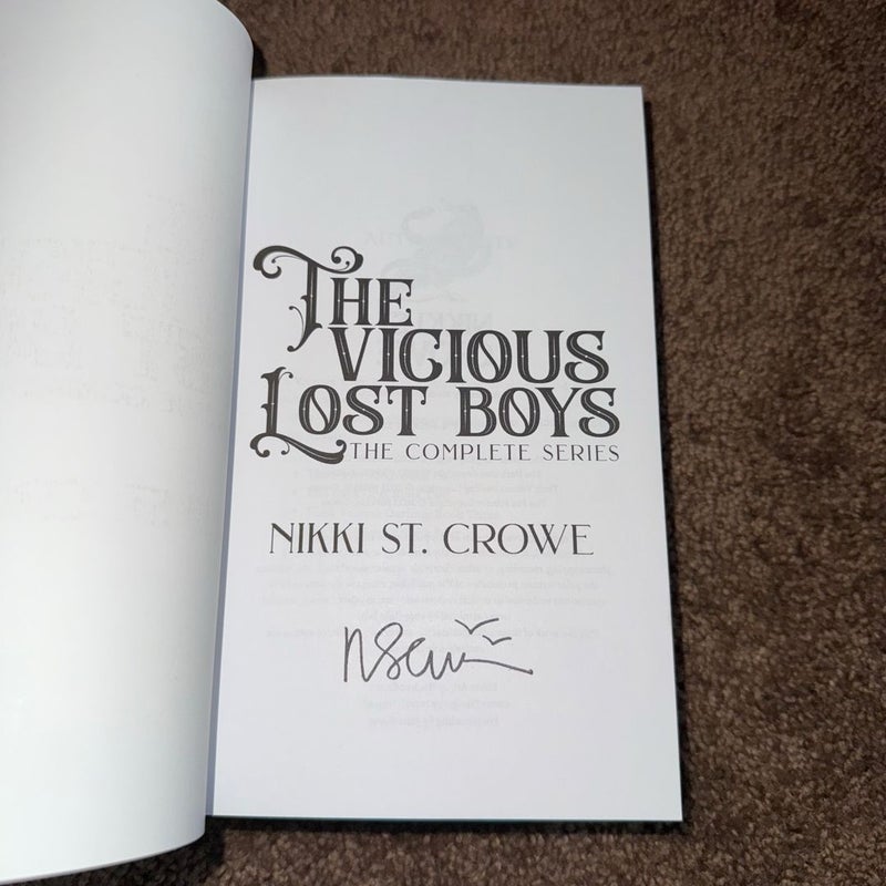 The Vicious Lost Boys by Nikki St. Crowe