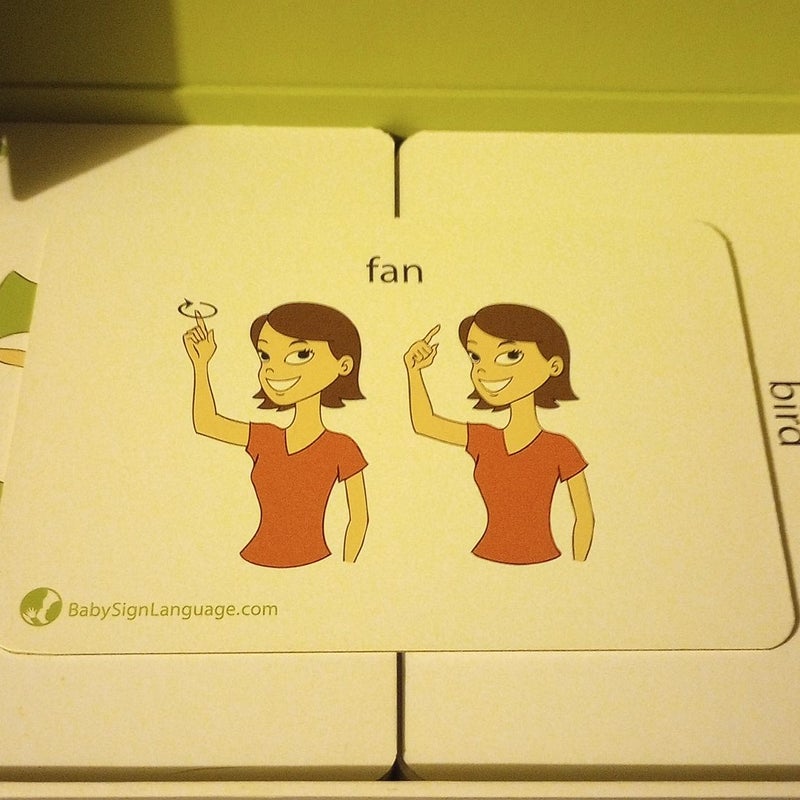 Baby Sign Language Flash Cards