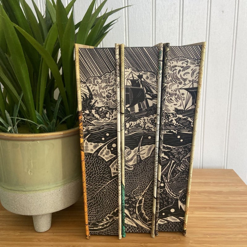 The Tide Child Trilogy (The Broken Binding Edition) by RJ Barker ...