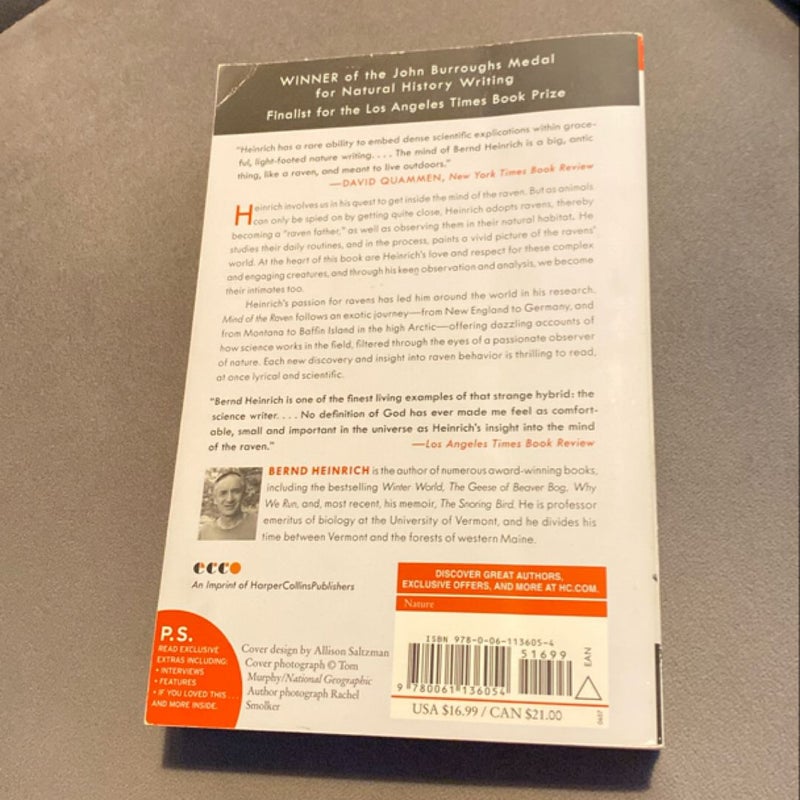 Mind of the Raven by Bernd Heinrich