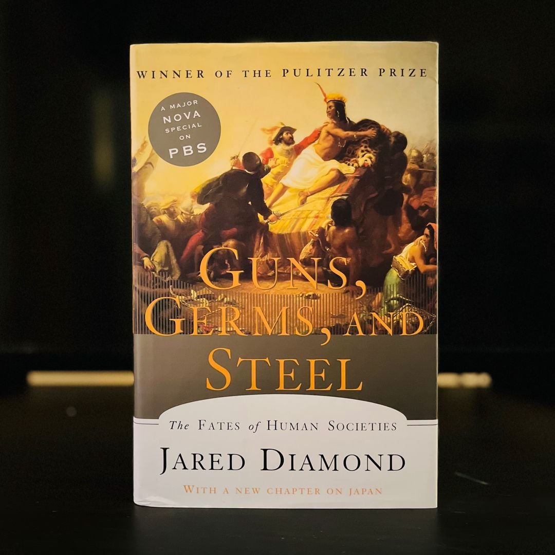 Guns, Germs, and Steel by Jared M. Diamond, Hardcover | Pangobooks