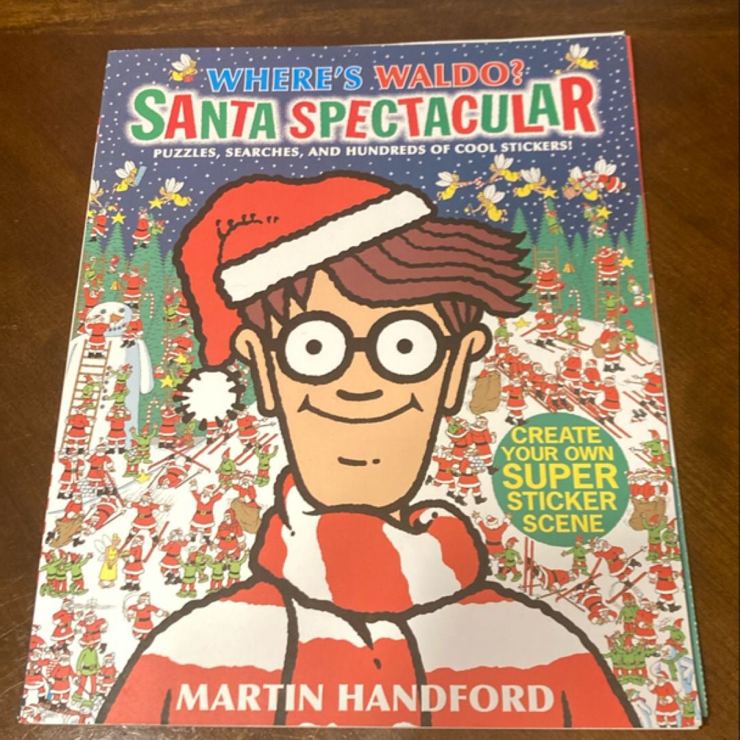 Where's Waldo? Santa Spectacular by Martin Handford