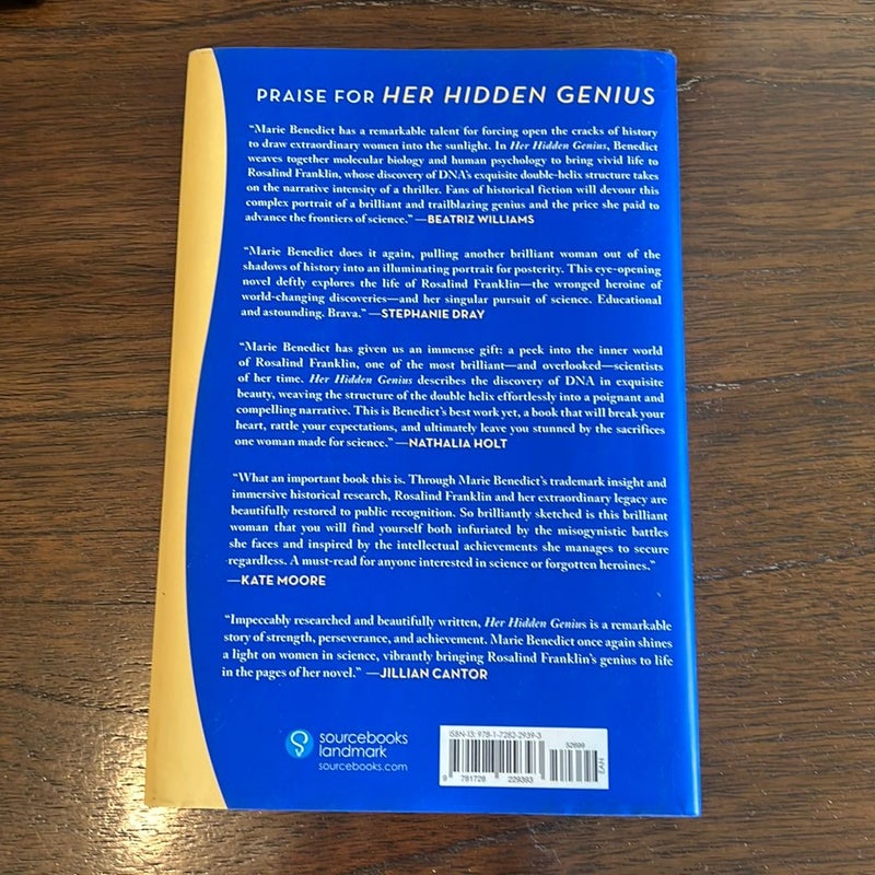 Her Hidden Genius by Marie Benedict, Hardcover | Pangobooks