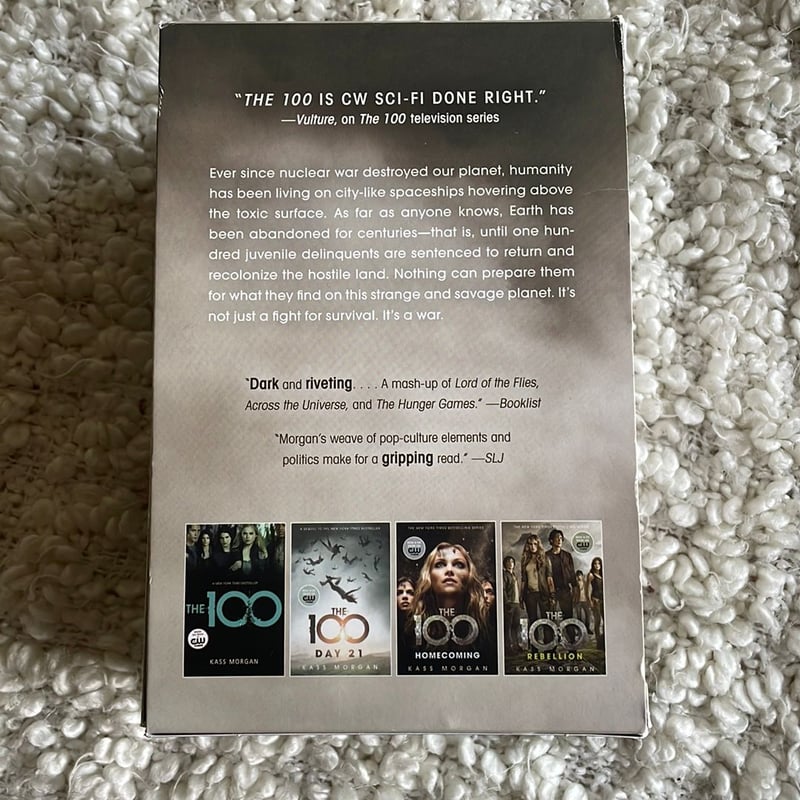 The 100 Complete Boxed Set by Kass Morgan, Paperback | Pangobooks