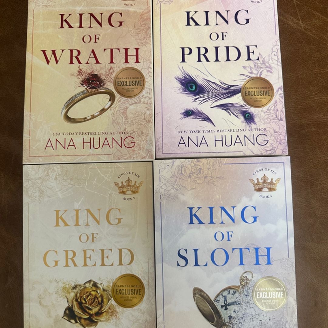 King of wrath barnes and noble exclusive edition signed by Ana huang ...
