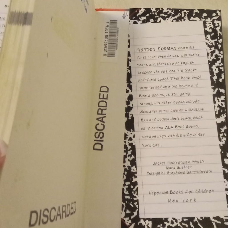 The Sixth Grade Nickname Game by Gordon Korman