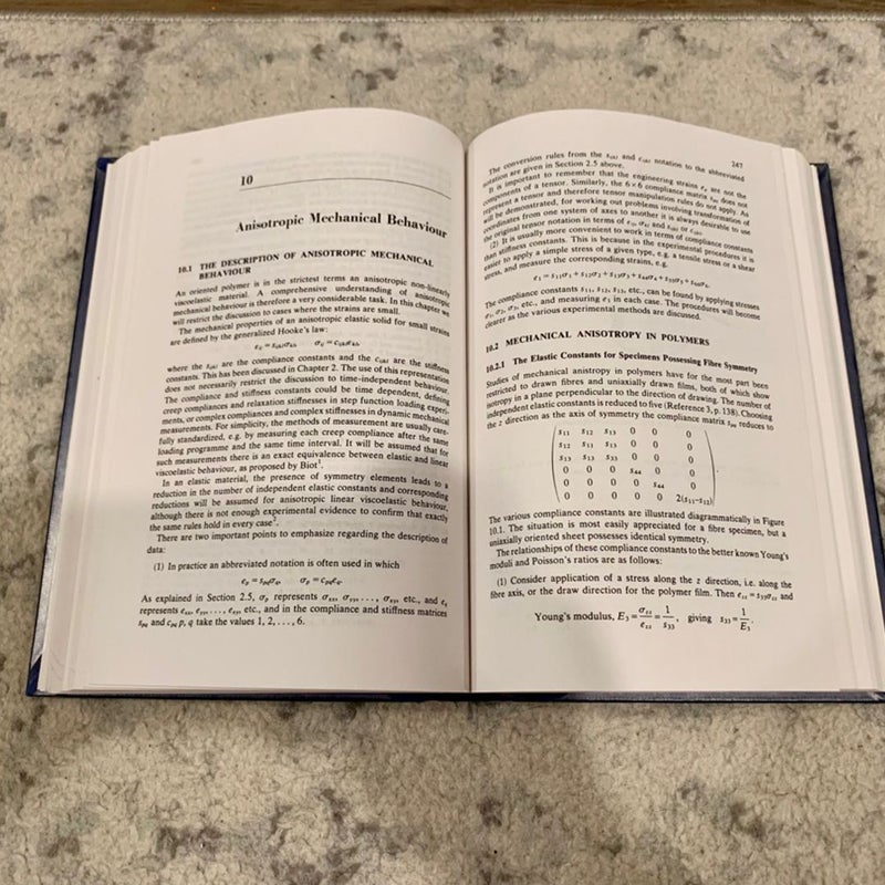 Mechanical Properties of Solid Polymers by I. M. Ward, Hardcover ...