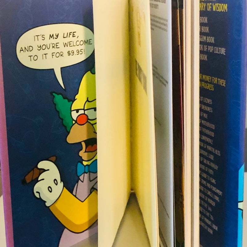 The Krusty Book by Matt Groening, Hardcover | Pangobooks