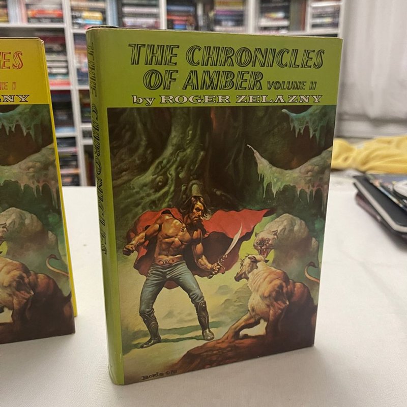 The Chronicles of Amber Volume 1 & 2 by Roger Zelazny, Hardcover ...