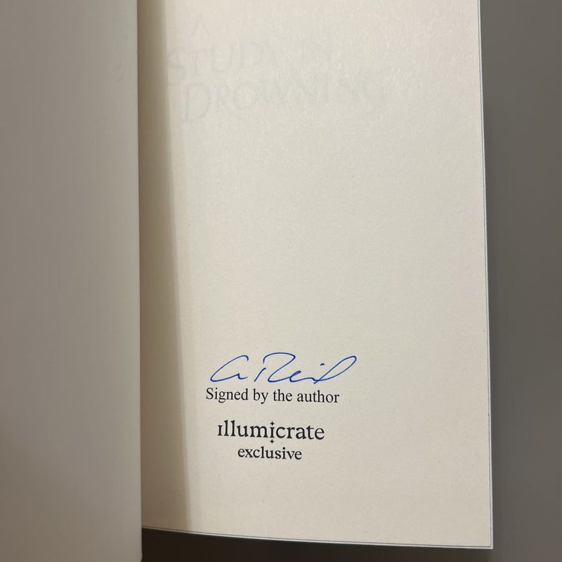 A Study in Drowning [Signed Illumicrate Ed.] by Ava Reid, Hardcover ...