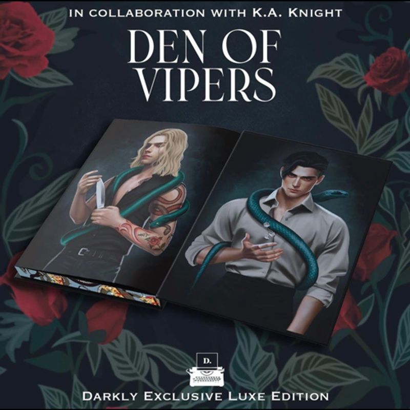 Den of Vipers Bookish box exclusive by K A Knight , Hardcover | Pangobooks