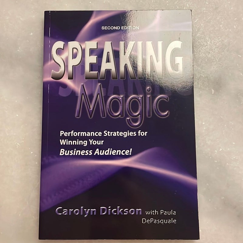 Speaking Magic by Carolyn Dickson, Paperback | Pangobooks