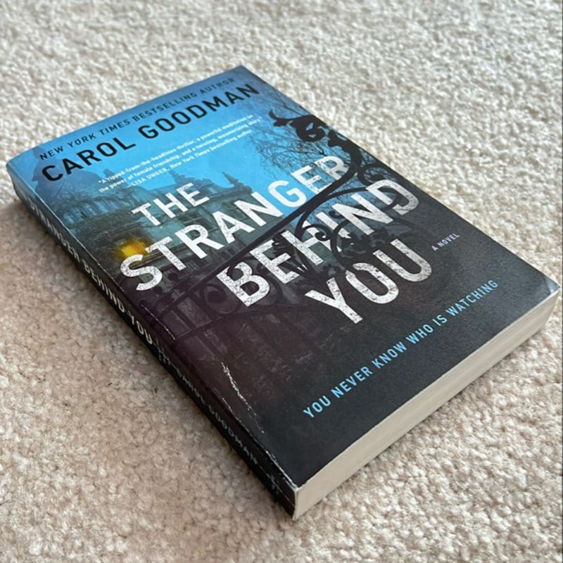 The Stranger Behind You by Carol Goodman, Paperback | Pangobooks