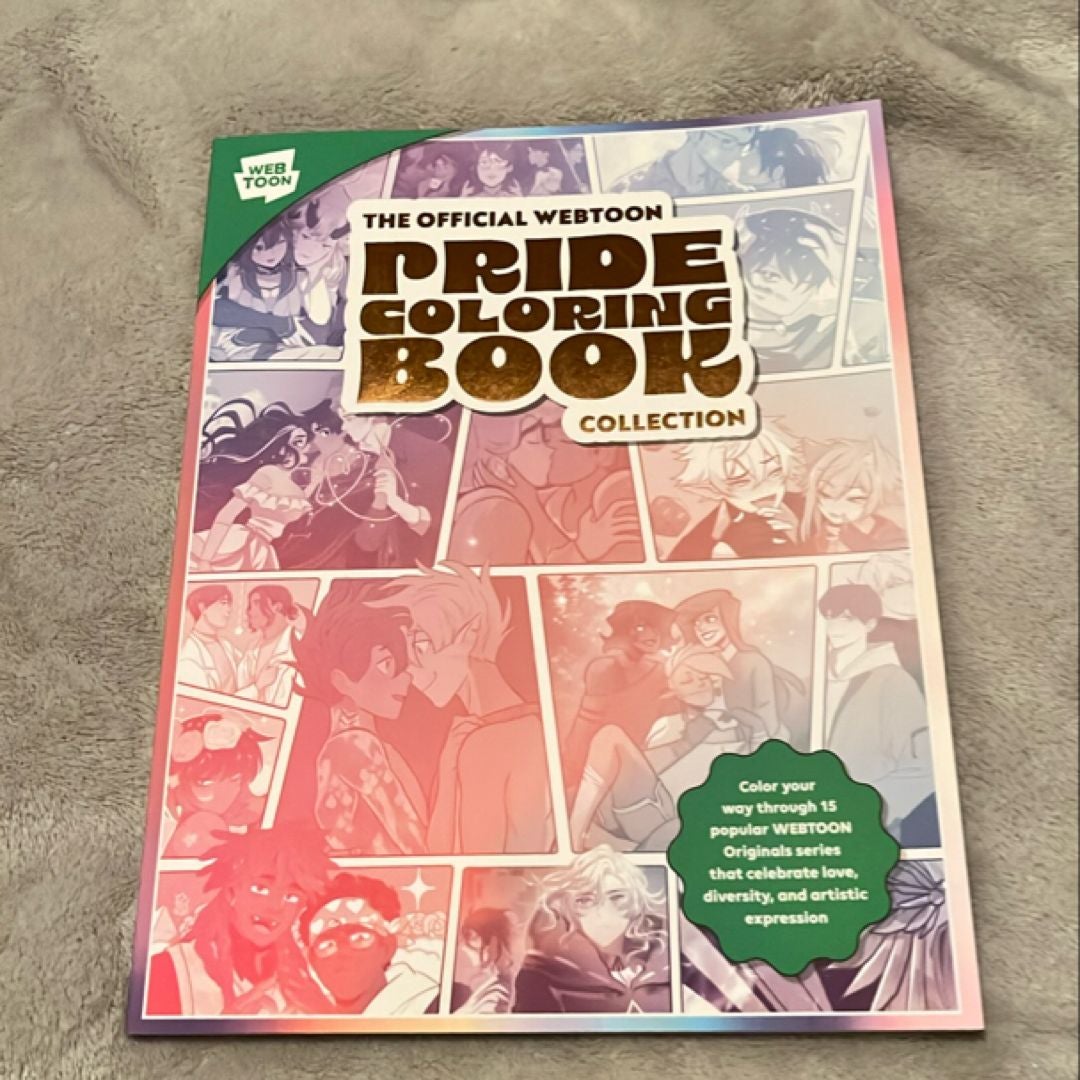 The Official WEBTOON Pride Coloring Book Collection by WEBTOON ...