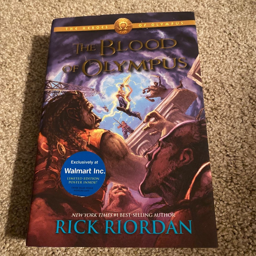 The Heroes of Olympus #5 The Blood of Olympus by Rick Riordan ...