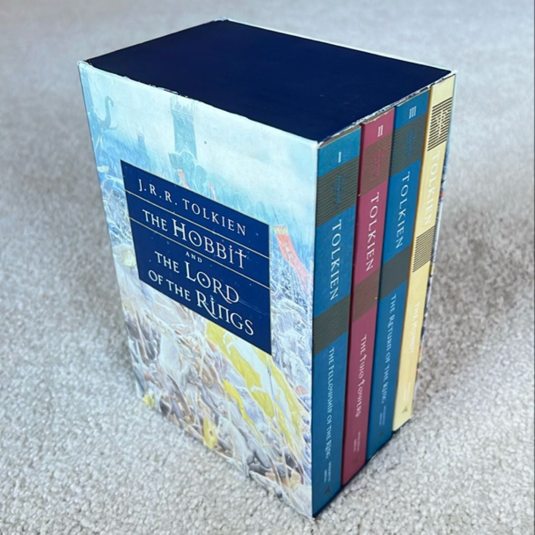 The Lord of the Rings and the Hobbit Boxed Set by J. R. R. Tolkien ...