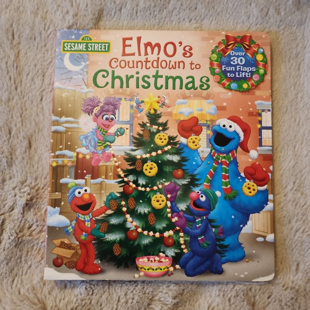 Elmo's Countdown to Christmas (Sesame Street) by Naomi Kleinberg