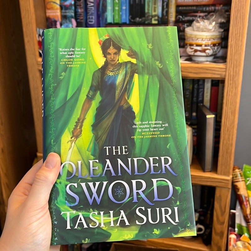 The Oleander Sword by Tasha Suri, Hardcover | Pangobooks