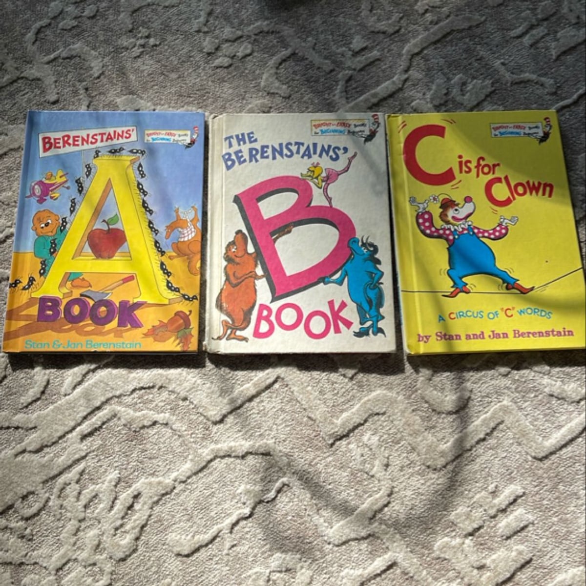 The Berenstain Bears Letter 3 Book Bundle A, B, and C by Stan and Jan ...