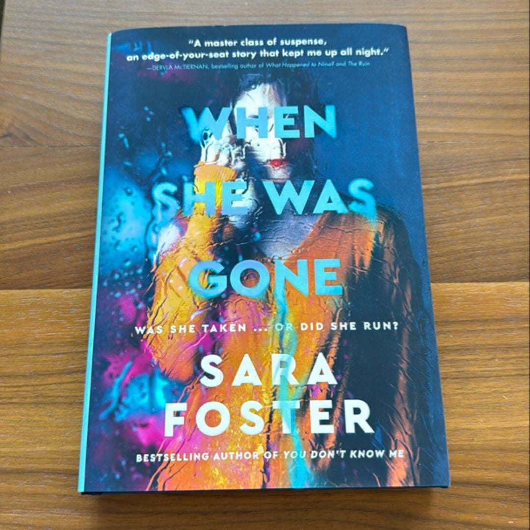 When She Was Gone by Sara Foster, Hardcover | Pangobooks