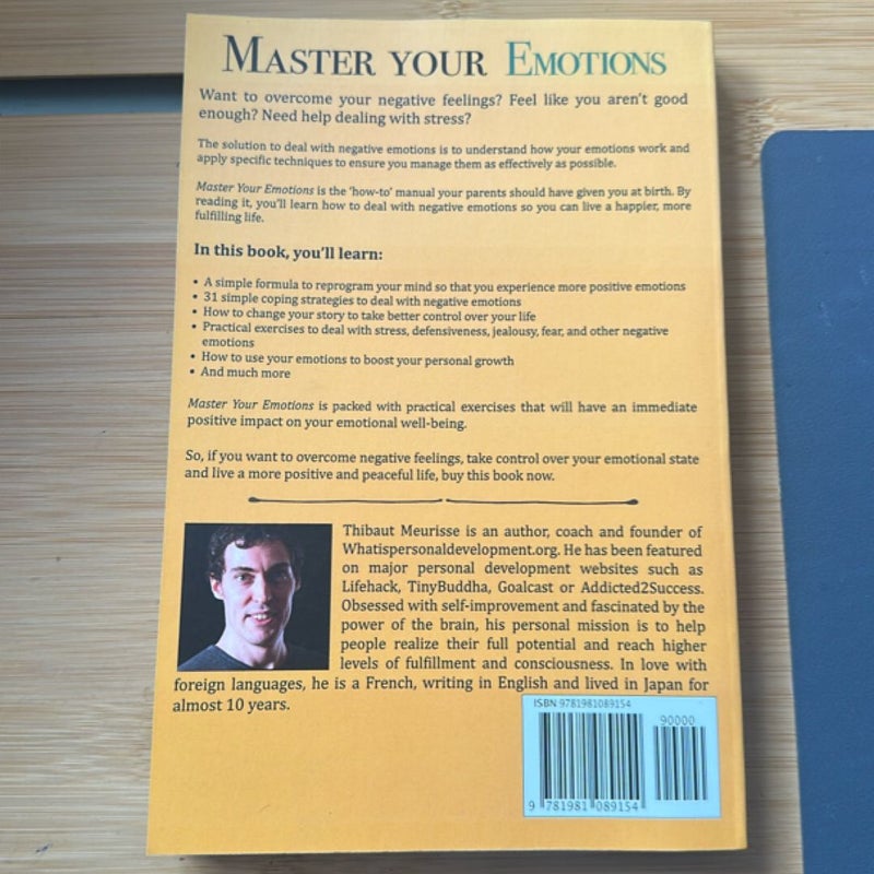 Master Your Emotions by Thibaut Meurisse