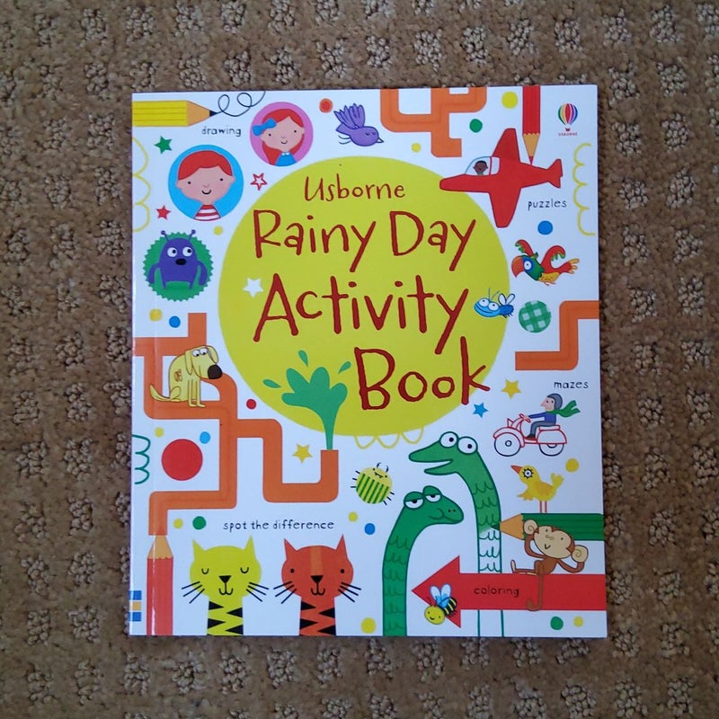 Usborne Rainy Day Activity Book by Usborne, Paperback | Pangobooks